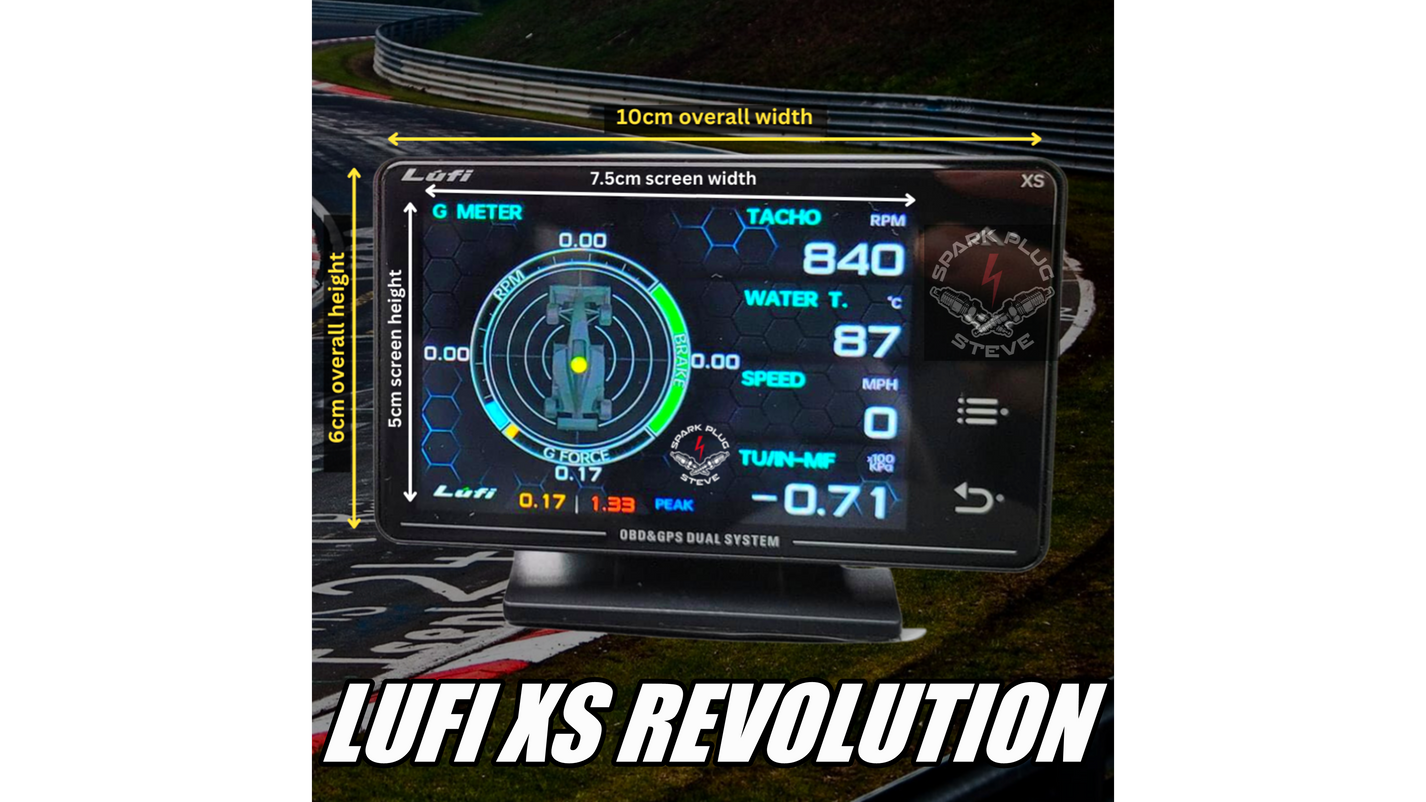 Lufi XS GPS scan gauge/ultra gauge obd2 digital dash display/fault cod ...