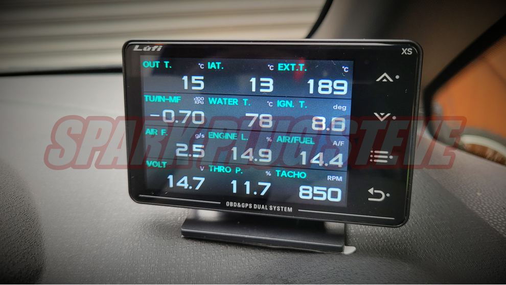 Lufi XS GPS scan gauge/ultra gauge obd2 digital dash display/fault cod ...